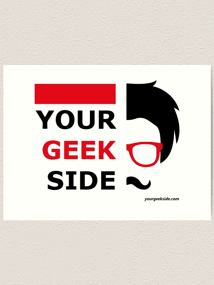 "your geek side logo" Art Print for Sale by yourgeekside | Redbubble