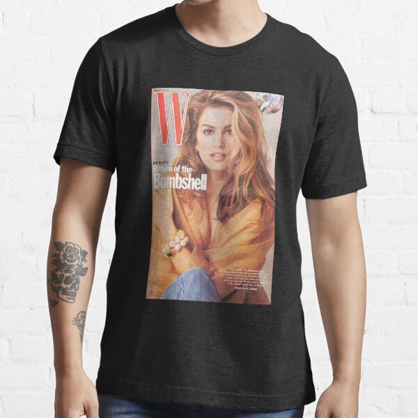 "Gift Movie Fans Cindy Crawford Awesome For Movie Fan" T-shirt for Sale ...