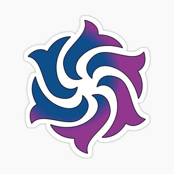 "Rotation " Sticker for Sale by Naimatshop | Redbubble