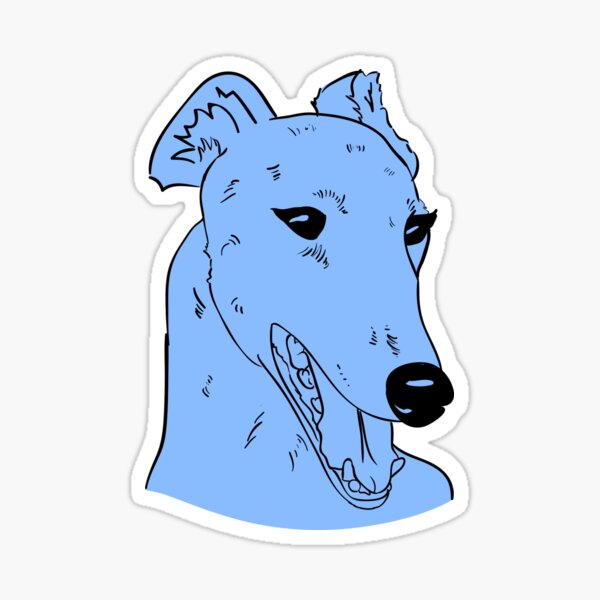 Greyhound Stickers | Redbubble