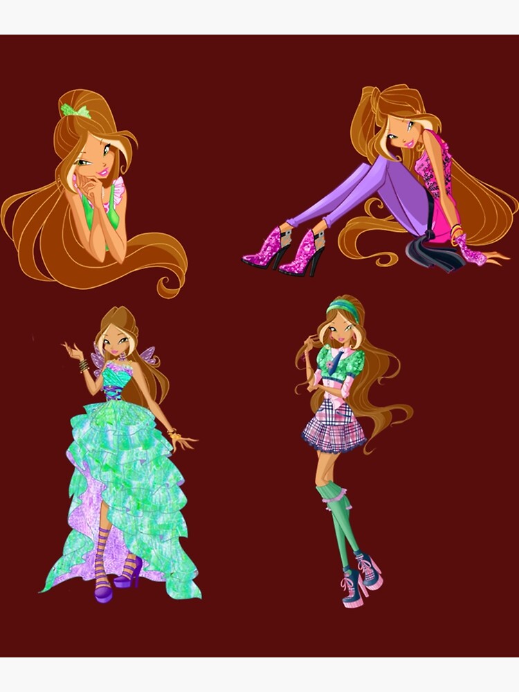 "Pack of Winx Club Character Fairies - Transparent Background " Art ...