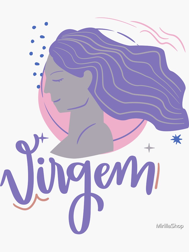 "VIRGEN" Sticker for Sale by MirillaShop | Redbubble
