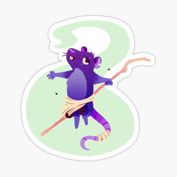 "Rat Jesus - Kugrash from The Unsleeping City " Sticker for Sale by ...