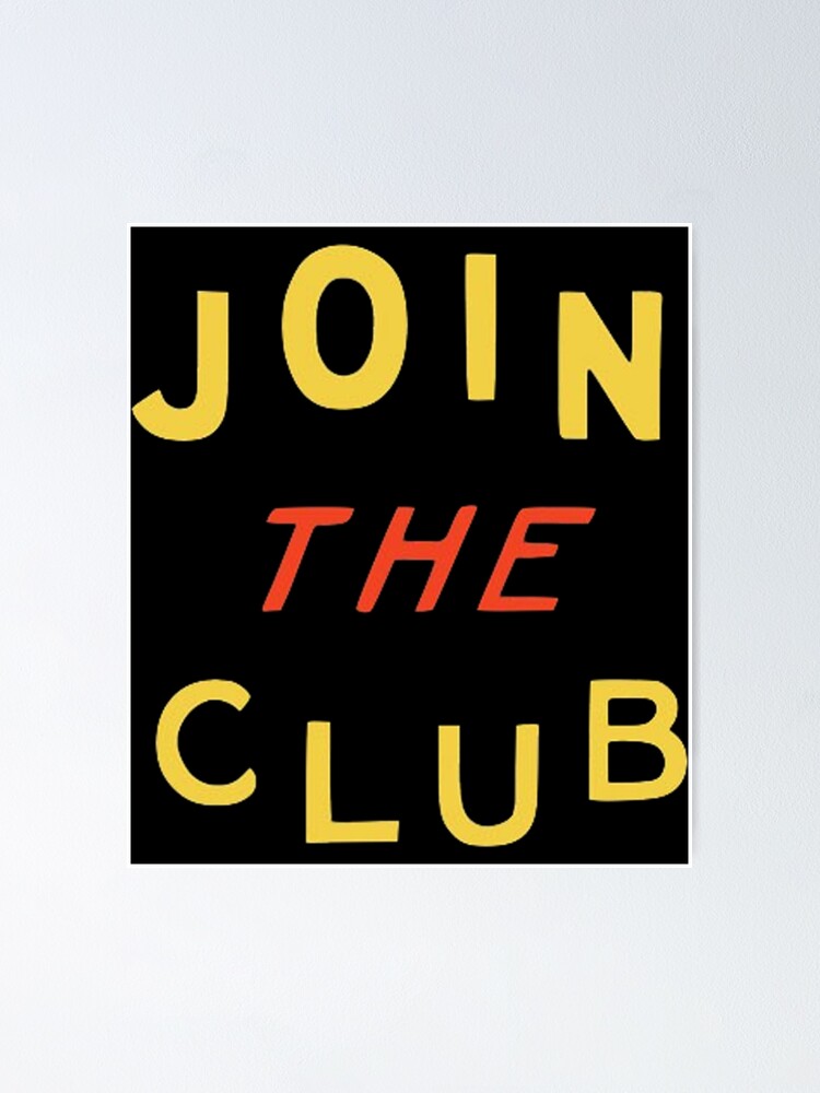 "Hockey Dad Join The Club Sticker" Poster for Sale by sherylmuajerrie ...