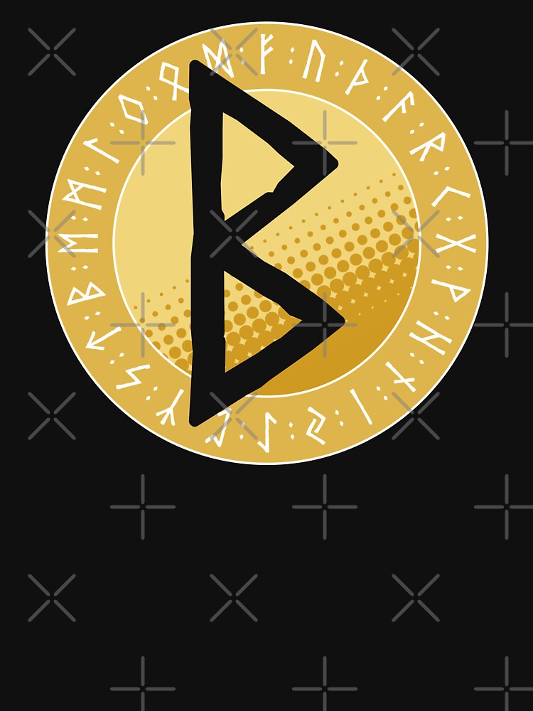 "Viking Runes and Runic Symbols - Berkano (Birth)" T-shirt for Sale by ...