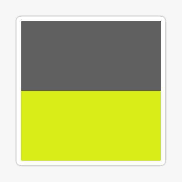 "Gray and Lime Punch Exotic Colour Patterns" Sticker for Sale by ...