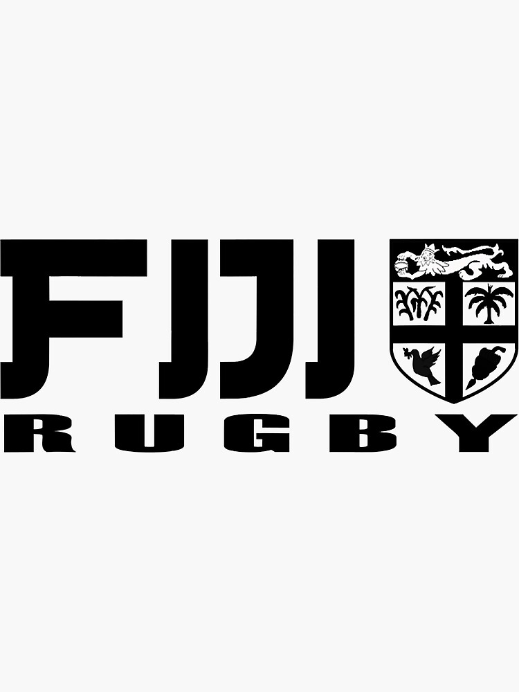 "Fiji Rugby Fijian Fans Of Rugby" Sticker for Sale by BeniaMinoodom ...