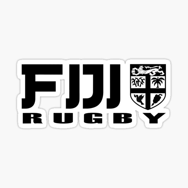 "Fiji Rugby Fijian Fans Of Rugby" Sticker for Sale by BeniaMinoodom ...