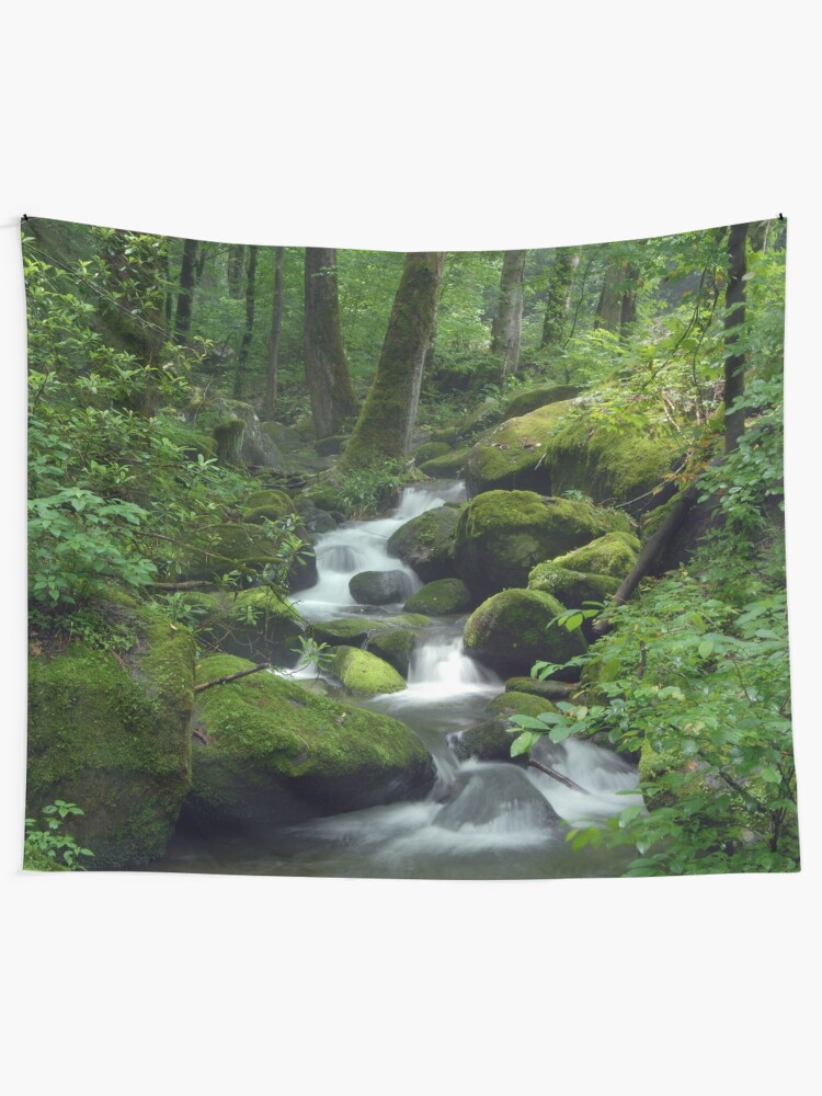 "Summer Forest Brook" Tapestry for Sale by FantasyDesigns | Redbubble