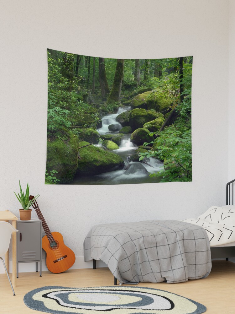 "Summer Forest Brook" Tapestry for Sale by FantasyDesigns | Redbubble