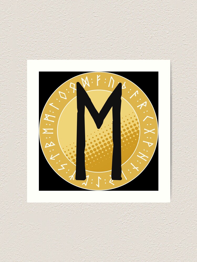 "Viking Runes and Runic Symbols - Ehwaz (Horse)" Art Print for Sale by ...