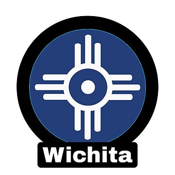"Wichita flag logo alt mode" Art Print for Sale by eNVy Co | Redbubble