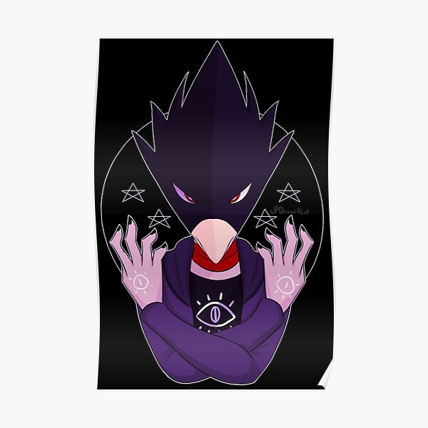 "Tokoyami Fumikage" Poster von JPArtist | Redbubble