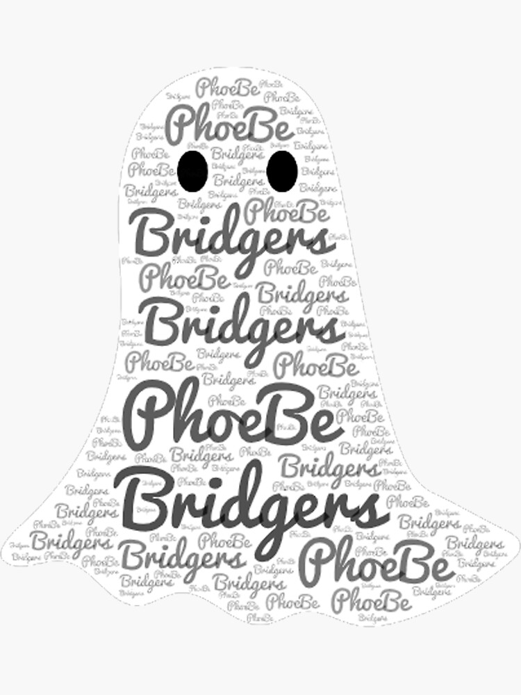 "phoebebridgers ghost rocker pharb" Sticker for Sale by onyourart ...