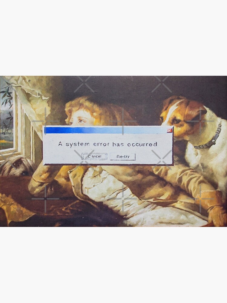 "System Error Banksy Painting" Art Print for Sale by WE-ARE-BANKSY ...
