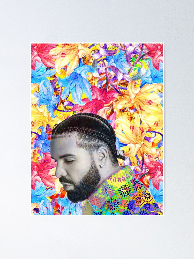 "Drake Portrait artwork" Poster for Sale by Zanolino | Redbubble