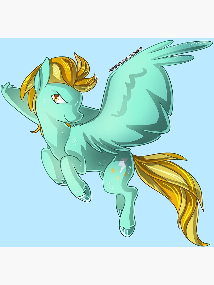 "Lightning Dust" Poster by Draikinator | Redbubble