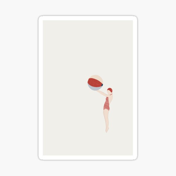 "Vintage Standing Lady" Sticker for Sale by DearJune | Redbubble