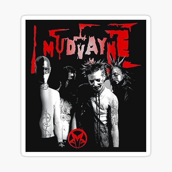 "Mudvayne new" Sticker for Sale by sgrealishou | Redbubble