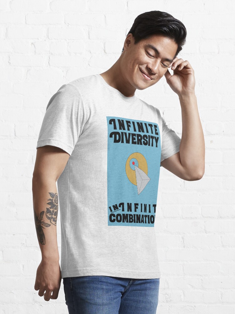 "Infinite Diversity in Infinite Combinations" Essential T-Shirt for ...