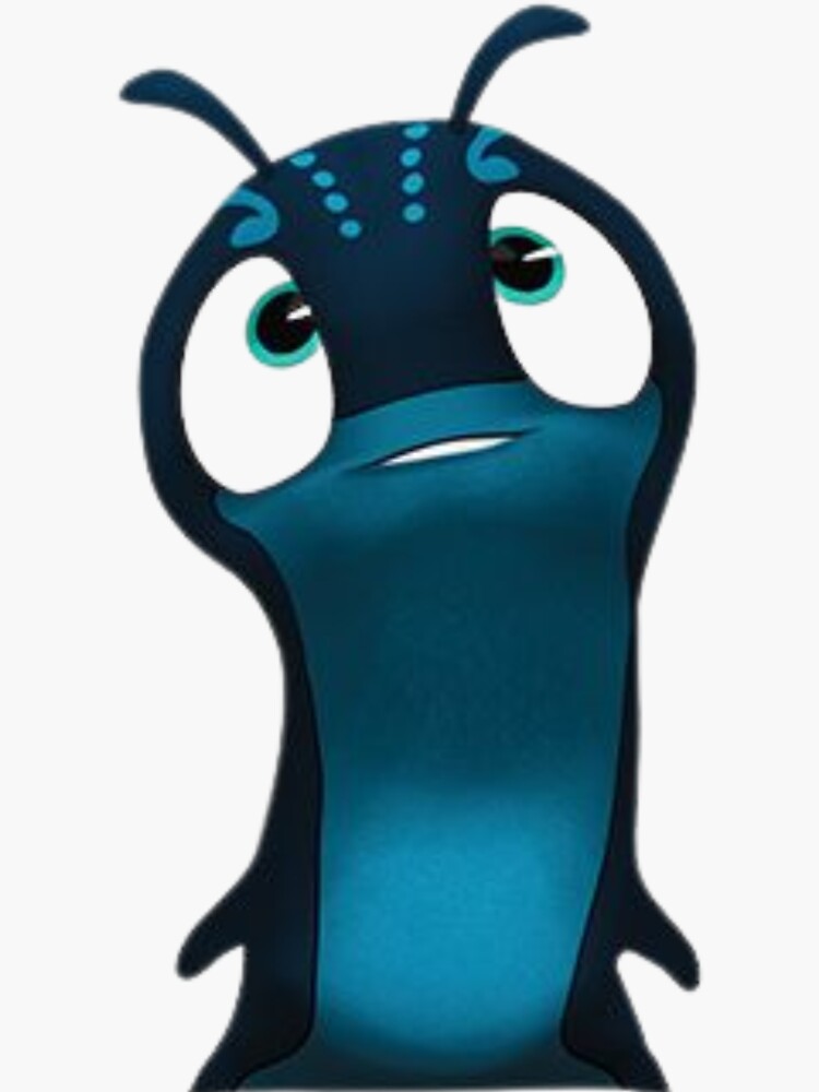 "Cute Slugs Cartoon Characters " Sticker for Sale by KINGS-SHOPS ...