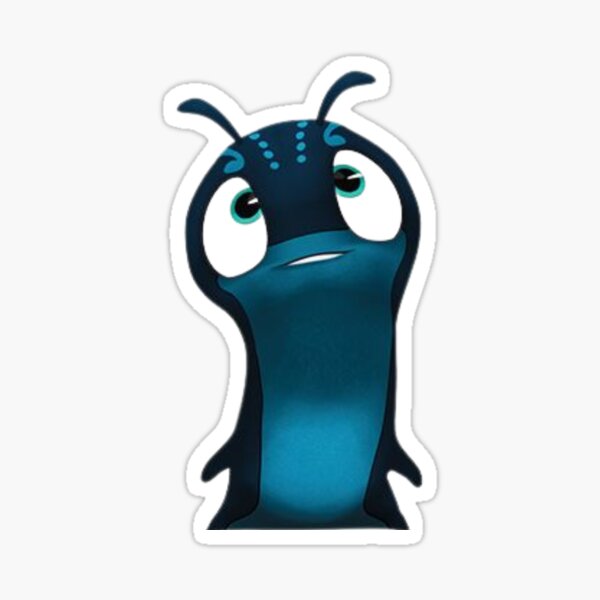 "Cute Slugs Cartoon Characters " Sticker for Sale by KINGS-SHOPS ...