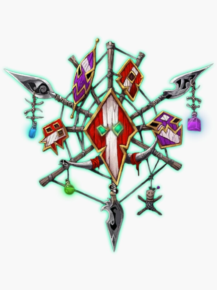 "Troll crest" Sticker for Sale by SprinT-Shirt | Redbubble