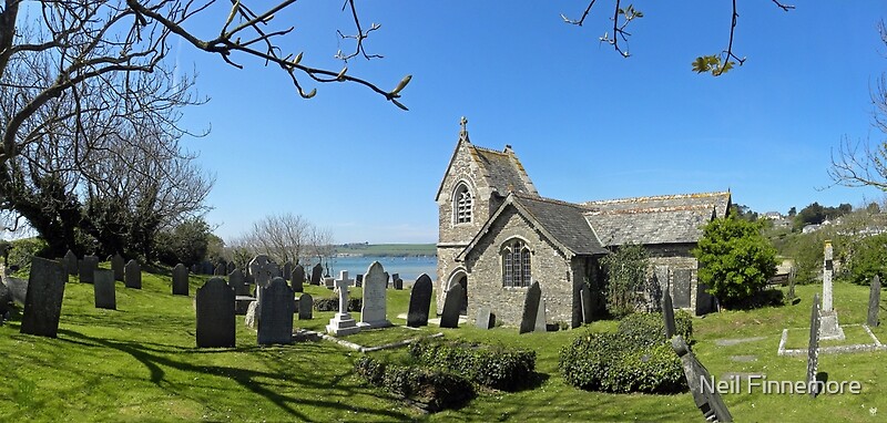 "ROCK CHURCH CORNWALL ENGLAND" by Neil Finnemore | Redbubble