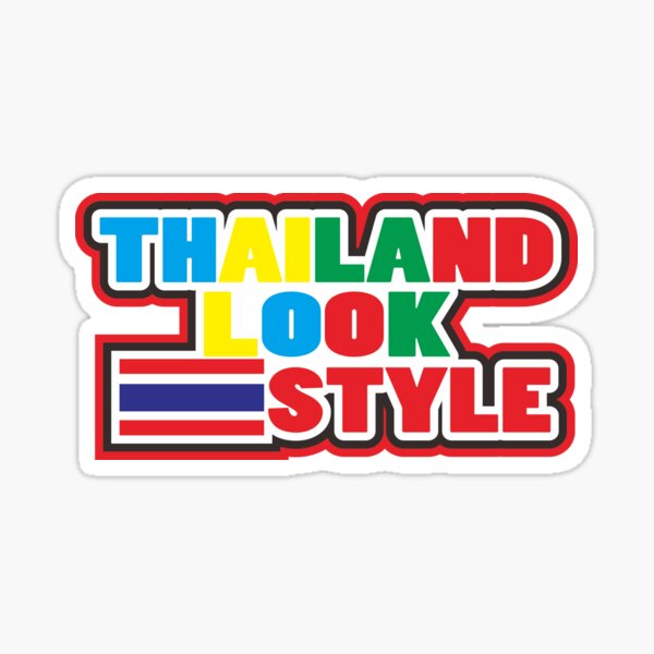 "Thailand Look Style JDM Decals Racing" Sticker for Sale by ...