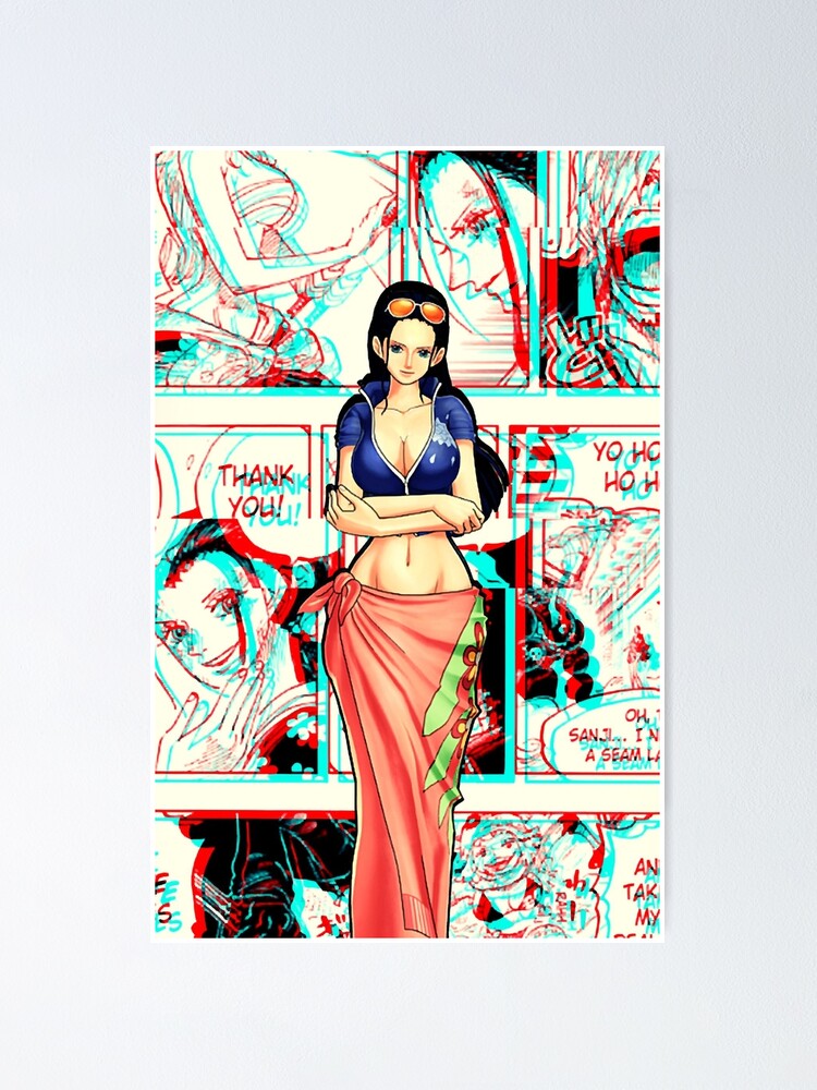 "Nico Robin One Piece" Poster for Sale by StevenCassidy | Redbubble