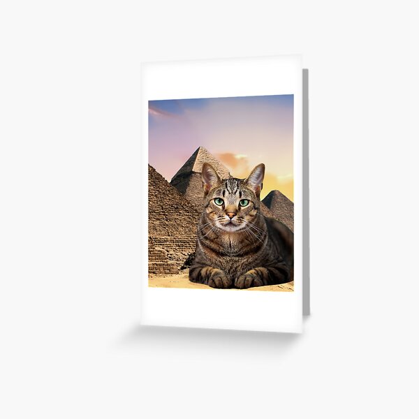 "Surreal photos with giant cats in the Pyramids of Giza. Catzilla ...