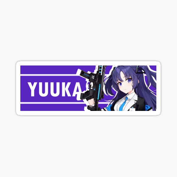 "Blue archive Yuuka Sticker For Car Blue archive Game Hayase Yuuka Blue ...