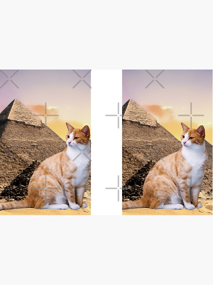 "Surreal photos with giant cats in the Pyramids of Giza. Catzilla ...