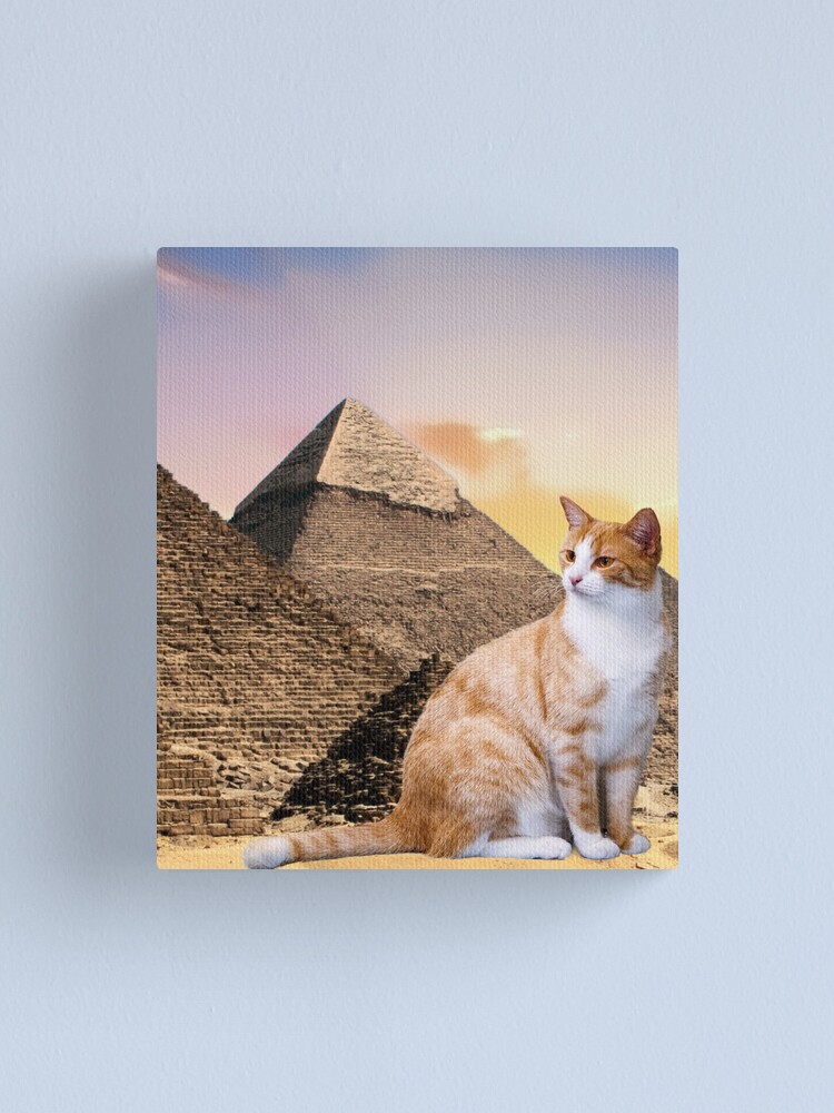 "Surreal photos with giant cats in the Pyramids of Giza. Catzilla ...