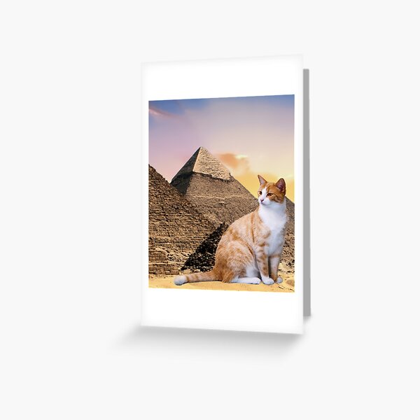 "Surreal photos with giant cats in the Pyramids of Giza. Catzilla ...