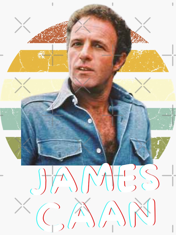 "So Funny James Caan Classic Fans" Sticker for Sale by AngelaAllred ...
