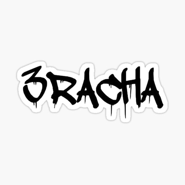 Pegatina «Logotipo de 3RACHA» de edaoflorien | Redbubble