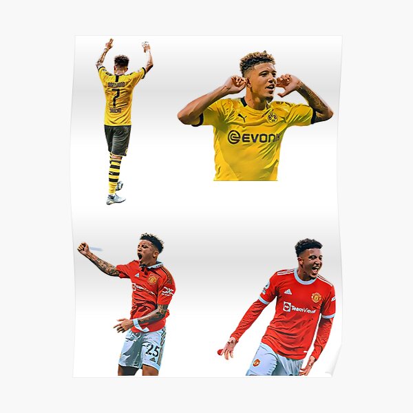 "Jadon Sancho Sticker Pack " Poster for Sale by loyalistwhiz | Redbubble