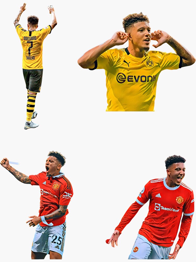 "Jadon Sancho Sticker Pack " Sticker for Sale by loyalistwhiz | Redbubble