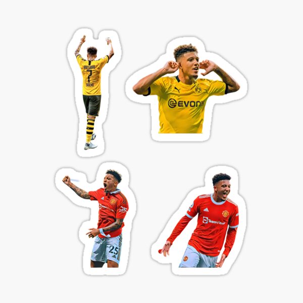 "Jadon Sancho Sticker Pack " Sticker for Sale by loyalistwhiz | Redbubble