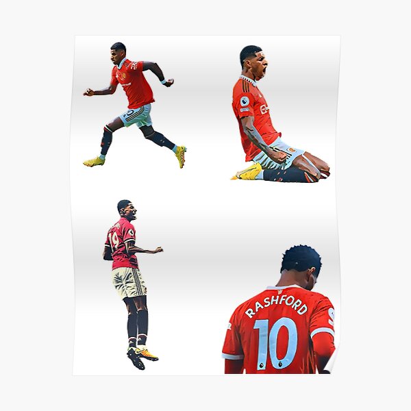 "Marcus Rashford Sticker Pack " Poster for Sale by loyalistwhiz | Redbubble