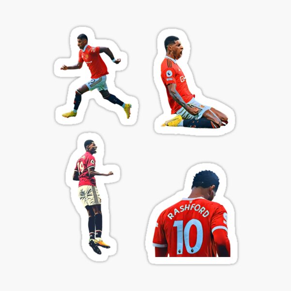 "Marcus Rashford Sticker Pack " Sticker for Sale by loyalistwhiz ...