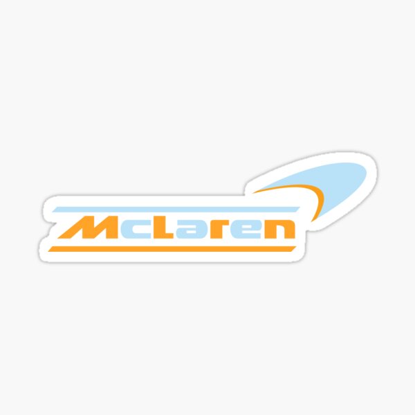 "Mclaren F1" Sticker for Sale by DesignCaption | Redbubble