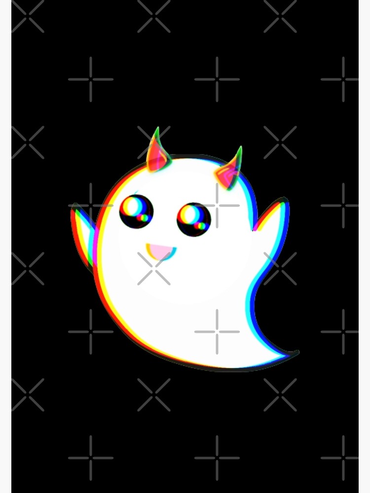 "Cute devil ghosty" Poster for Sale by HuiArt | Redbubble