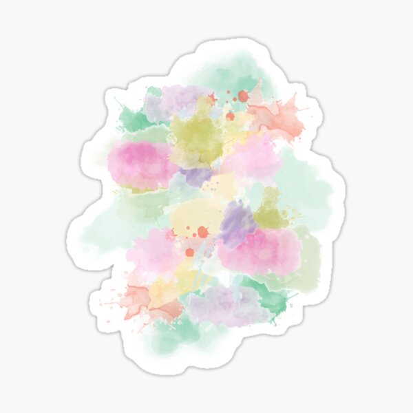 "Colorful background design." Sticker for Sale by HakanKACAR2014 ...