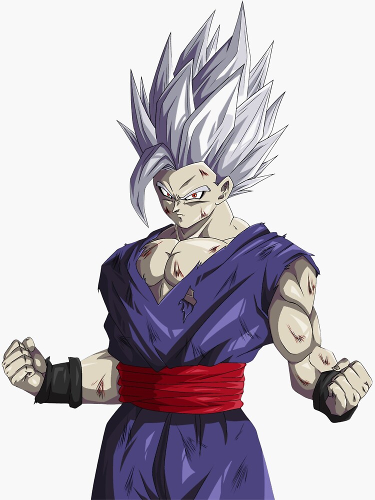"Gohan beast " Sticker for Sale by ZORO-DESIGN | Redbubble