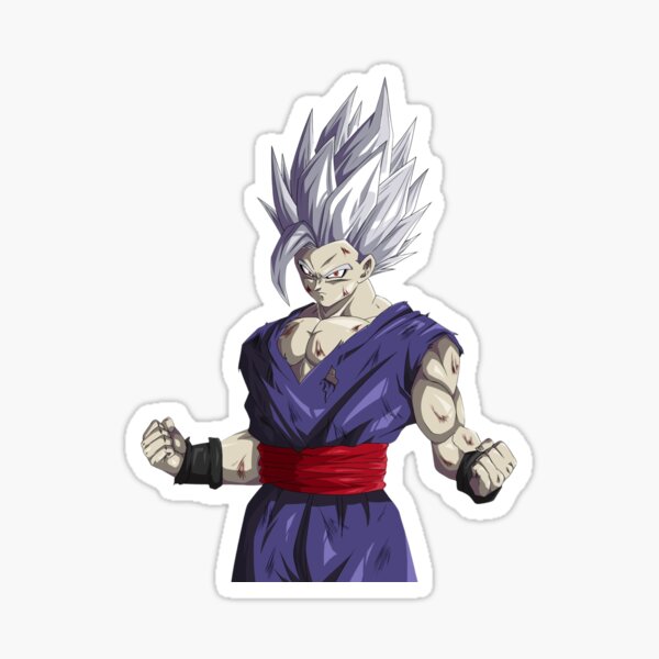 "Gohan beast " Sticker for Sale by ZORO-DESIGN | Redbubble