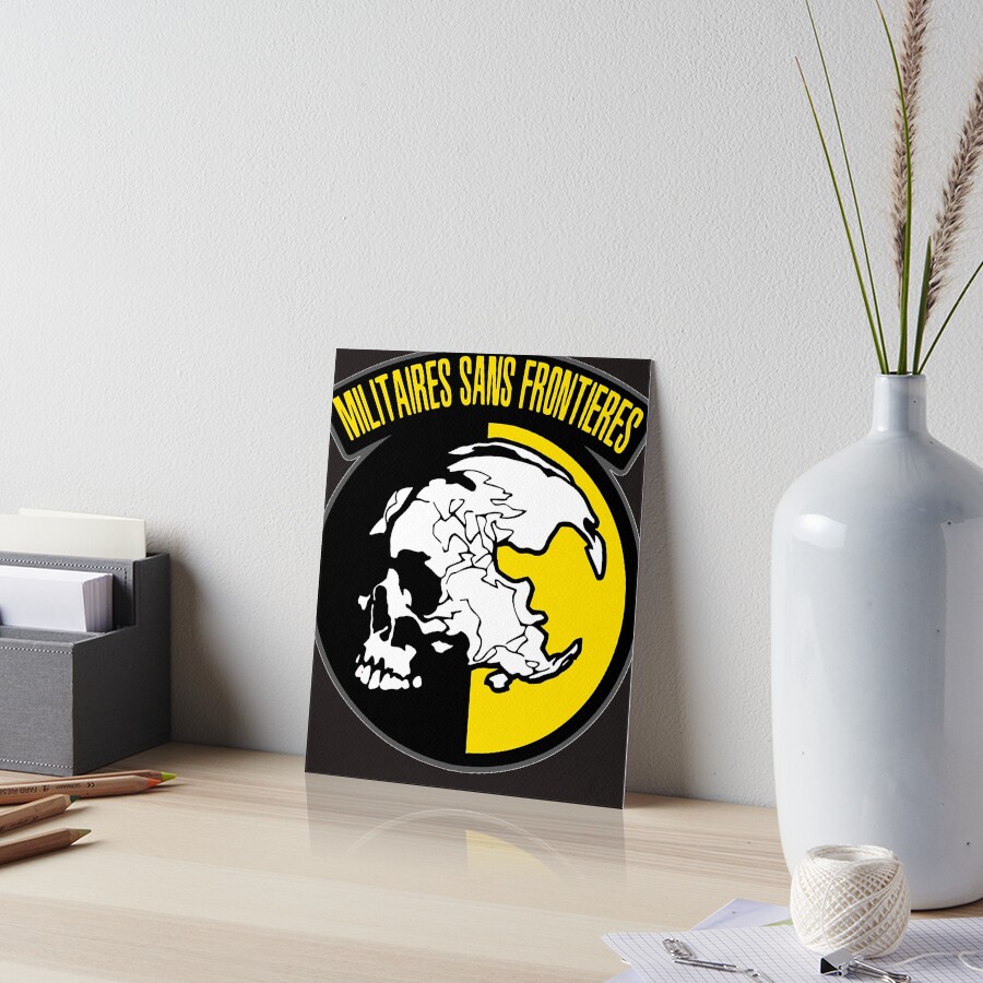 "MGS Militaires Sans Frontieres" Art Board Print for Sale by ...