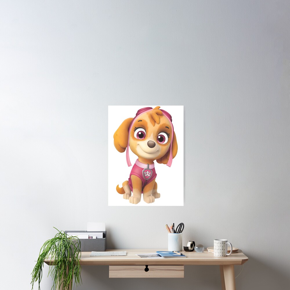 Paw Patrol Skye Poster For Sale By Docubazar7 Redbubble
