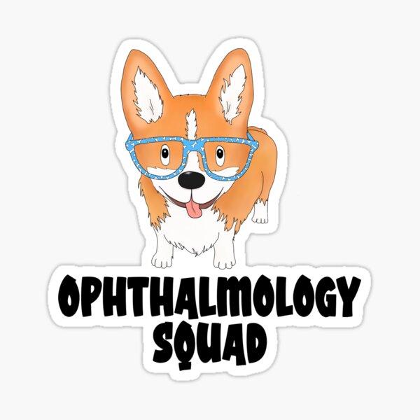 "Ophthalmology Squad" Sticker for Sale by art-master1 | Redbubble